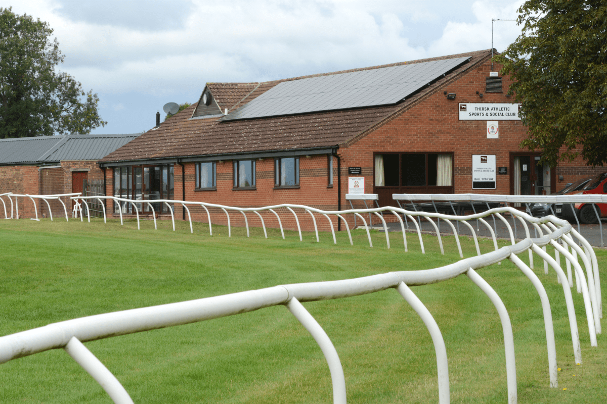 Thirsk: Watching club cricket inside a racecourse