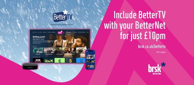 Brsk launch TV service - plus unlimited referrals for clubs